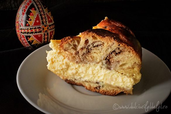 Pasca cu branza dulce - reteta pasca traditionala cu branza dulce